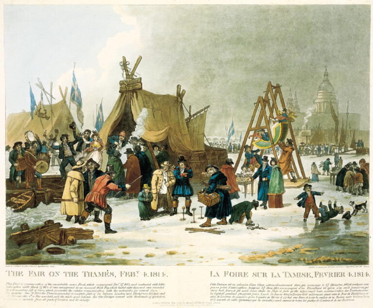 When London Froze Over: The Spectacle of the Thames Frost Fairs - Six ...